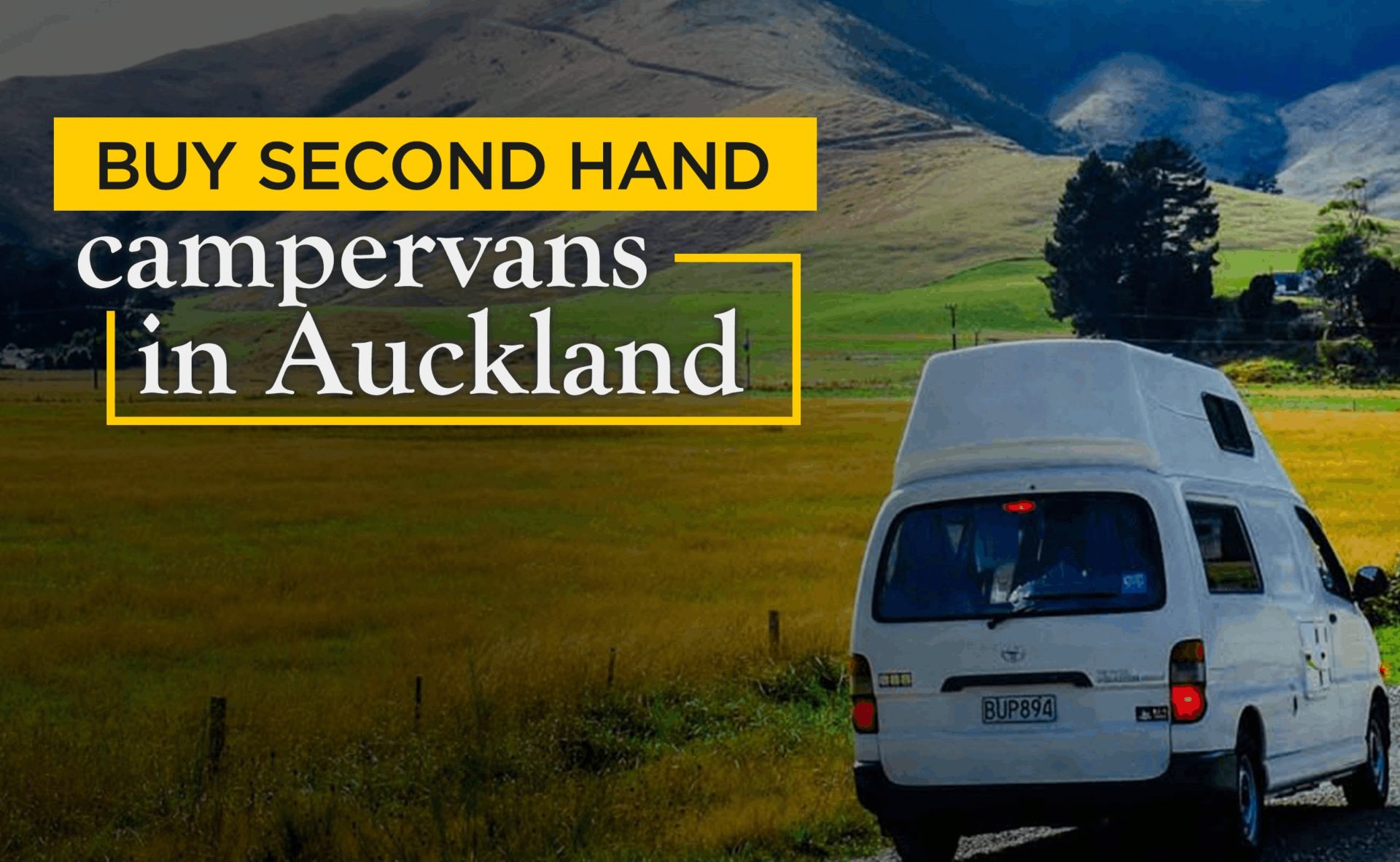  Buy Second Hand Campervans In Auckland TCNZ