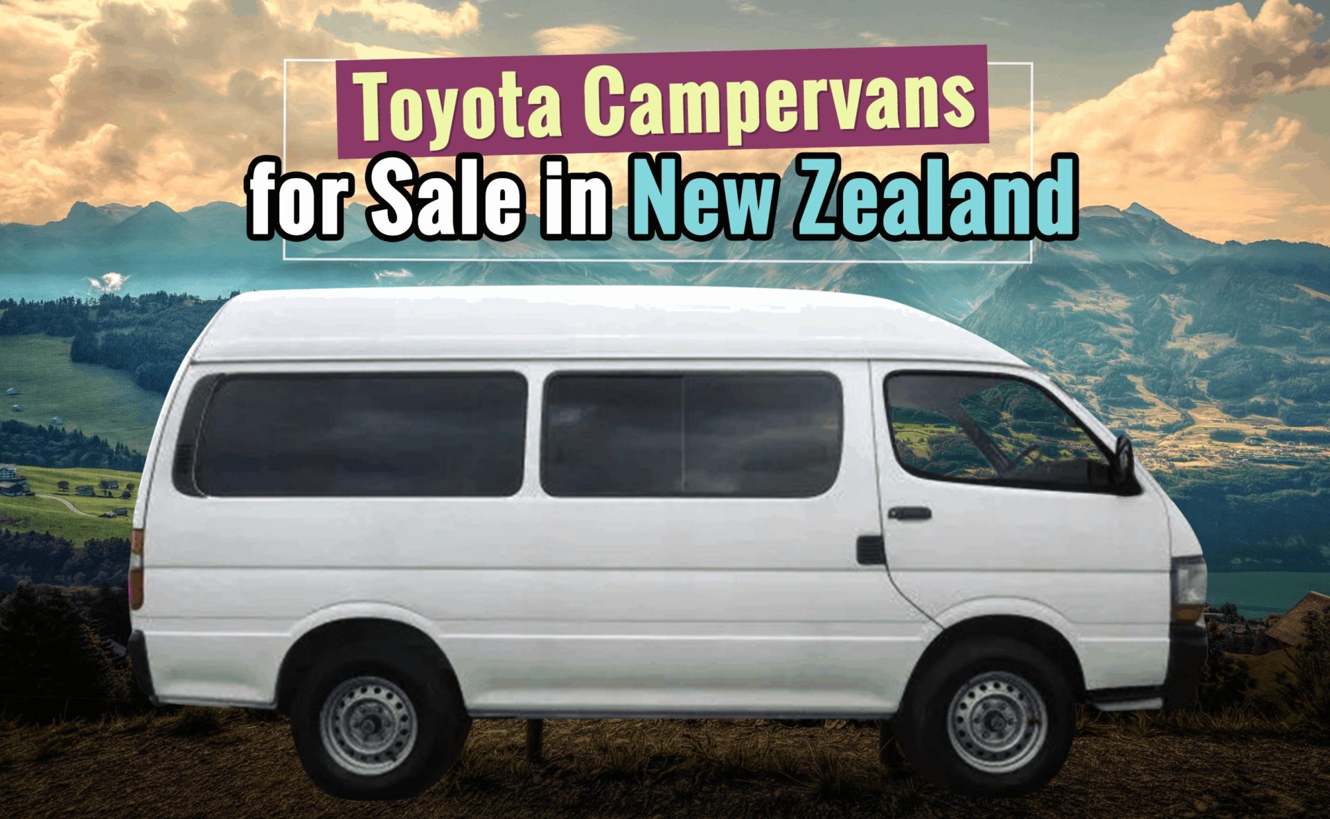  Toyota Campervans For Sale In New Zealand TCNZ